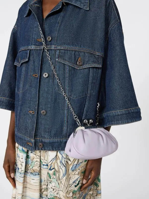 Max Mara Extra-small Pasticcino Bag In Shiny Sheepskin