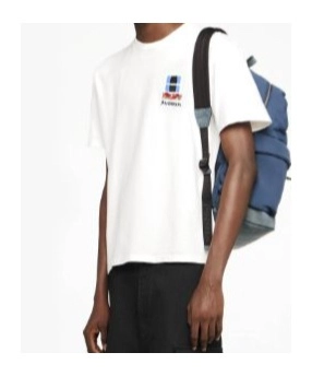 J.W.ANDERSON Jw Anderson Window Embroidered T-shirt