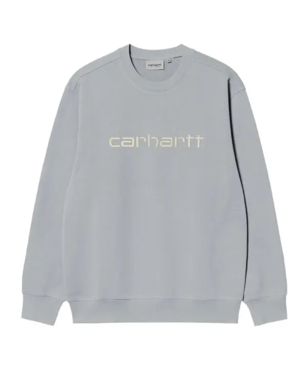 Carhartt Work In Progress Logo Crewneck Sweatshirt