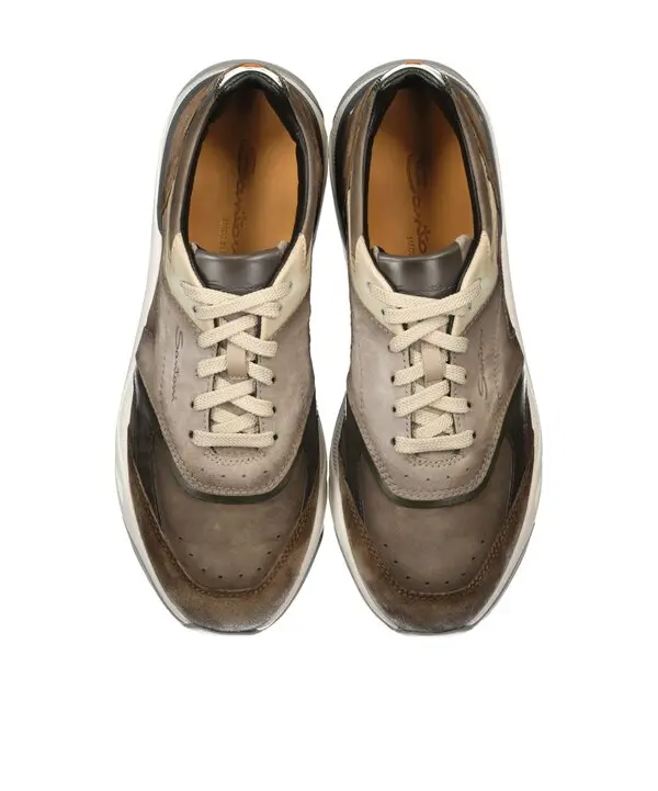 Santoni Round-toe Sneakers