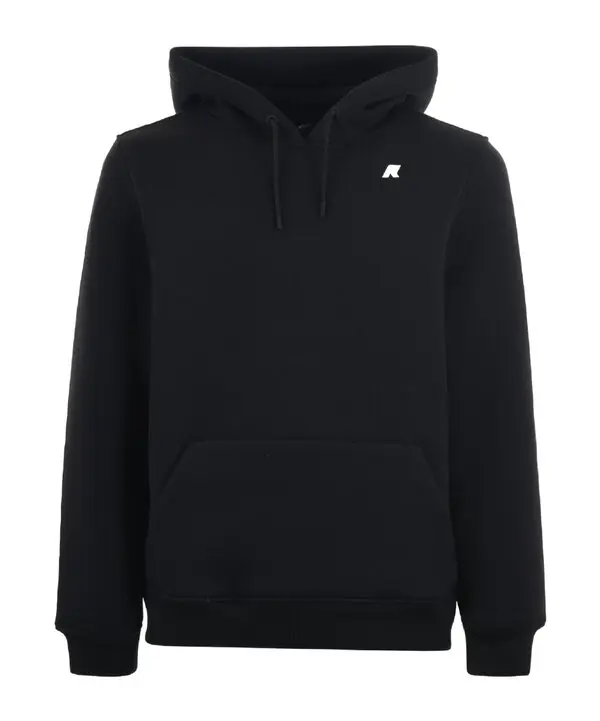 K-WAY Logo Patch Drawstring Hoodie