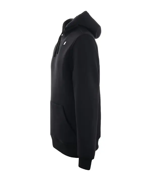 K-WAY Logo Patch Drawstring Hoodie