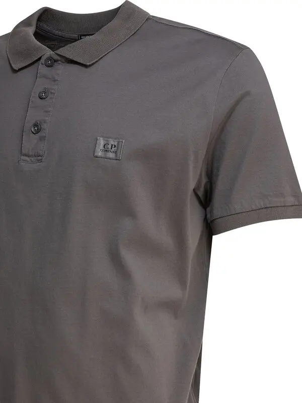 C.P. COMPANY Buttoned Polo Shirt