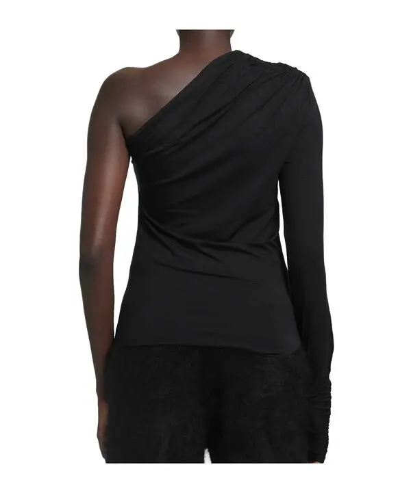 THOM KROM One-shoulder Thumb-slot Top