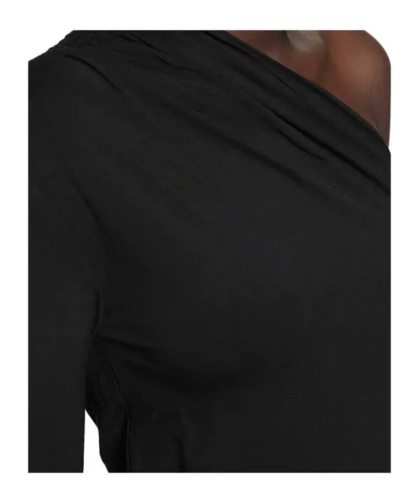 THOM KROM One-shoulder Thumb-slot Top