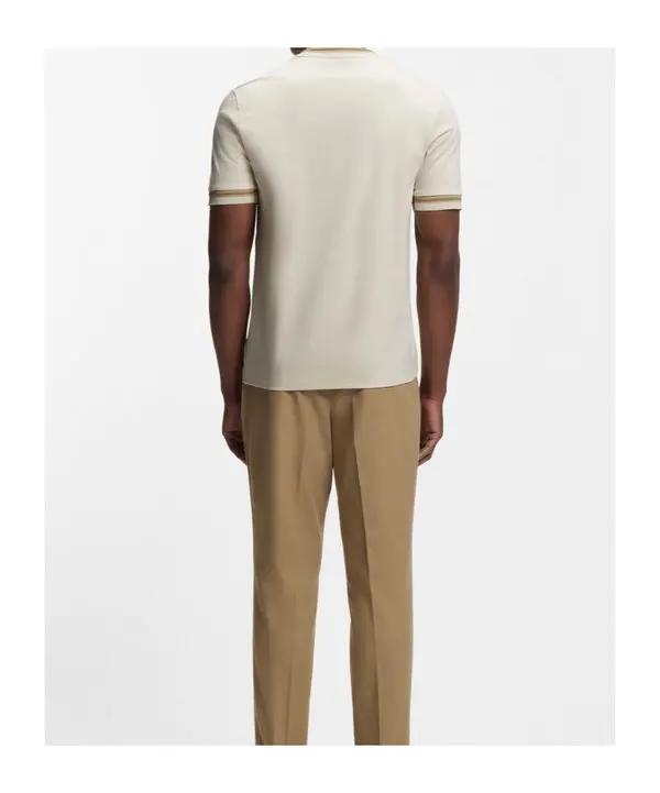 Hugo Boss Contrast-tipping Slim-fit T-shirt