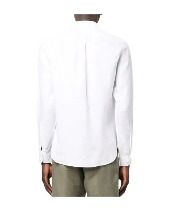 Vince Long-sleeve Linen Shirt
