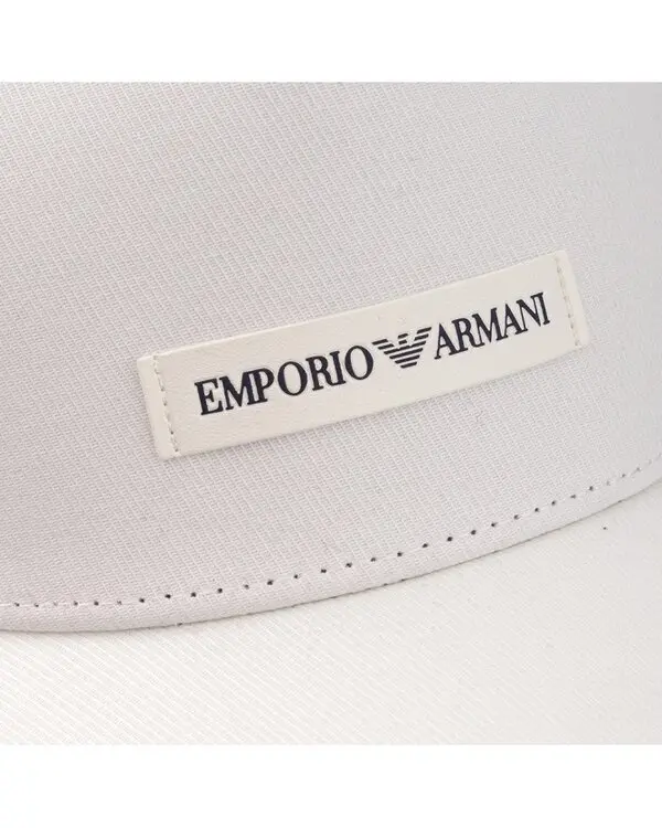 Emporio Armani Logo-patch Curved Peak Baseball Cap