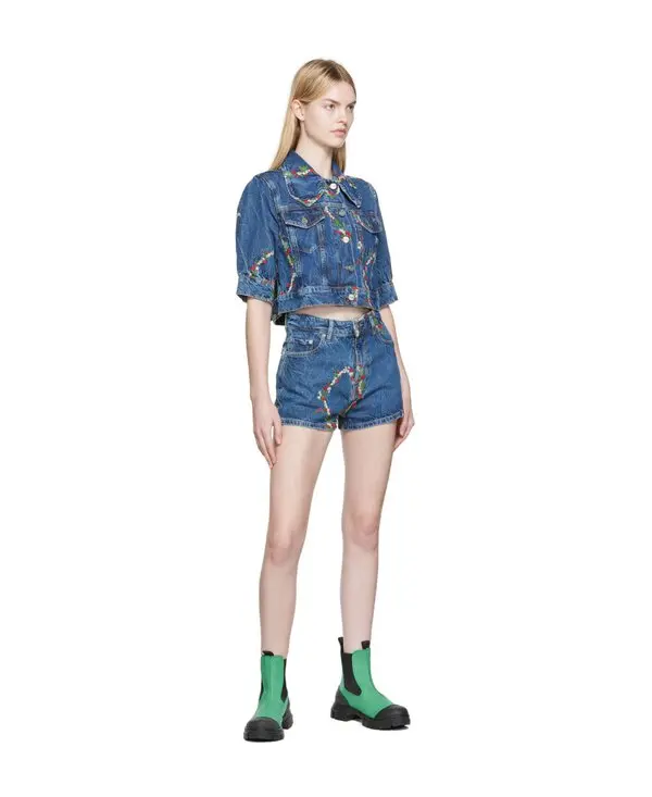 GANNI Chunky Slip-on Boots