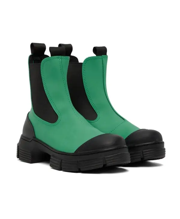 GANNI Chunky Slip-on Boots