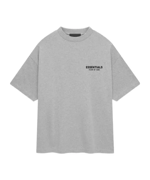 Fear Of God Logo Crew Neck T-shirt - Gray