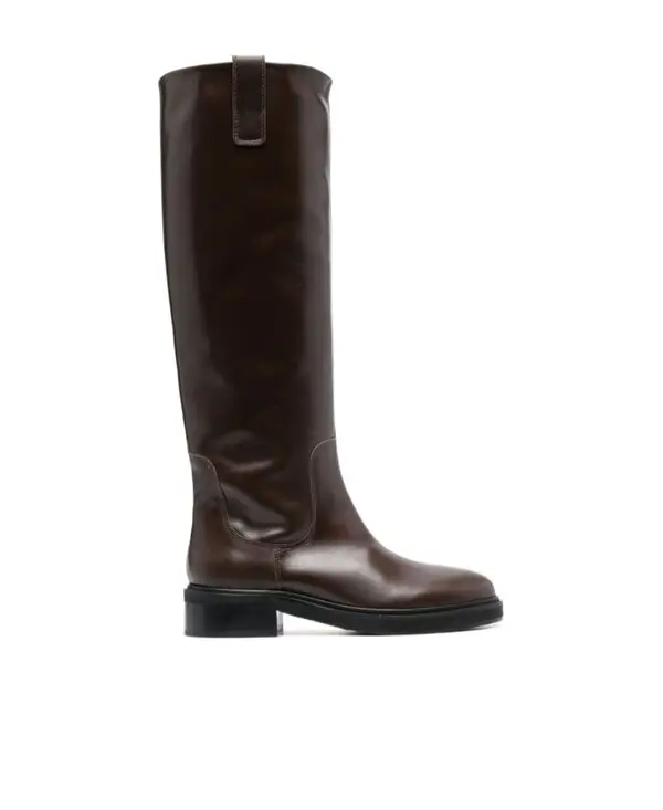 AeydĒ Knee-length Leather Boots