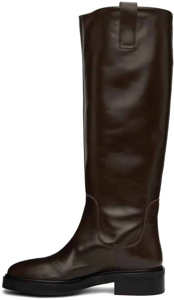 AeydĒ Knee-length Leather Boots