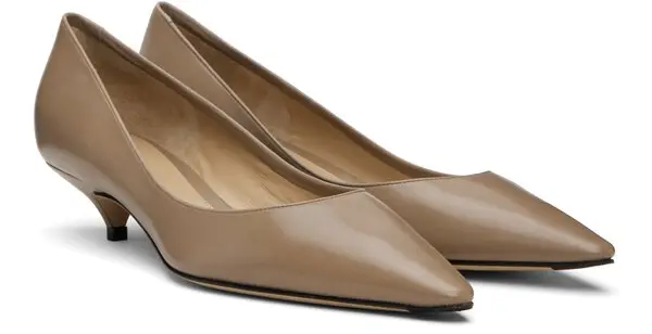 THE ROW Pointed Mid-heel Shoes