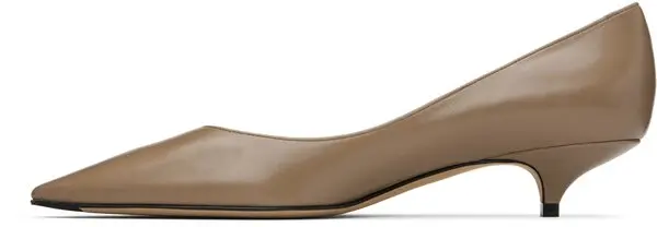 THE ROW Pointed Mid-heel Shoes