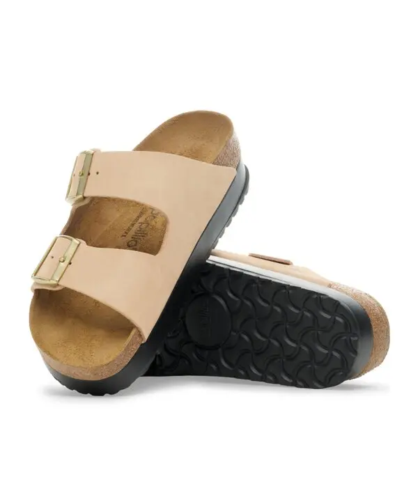 BIRKENSTOCK Platform Buckle Flat Sandals