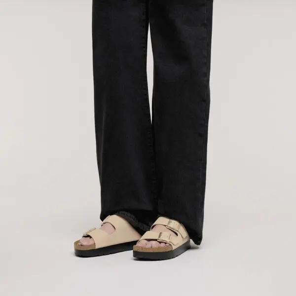 BIRKENSTOCK Platform Buckle Flat Sandals