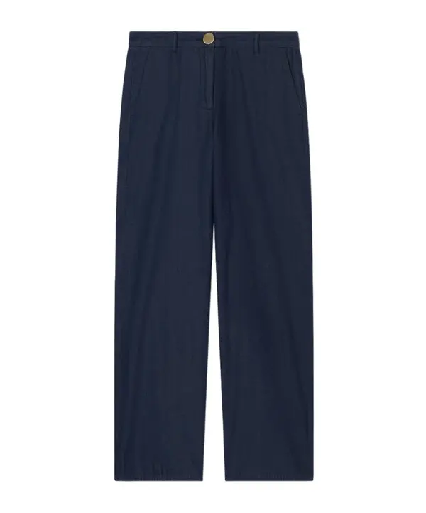 Armani Exchange Denim Wide Leg Trousers