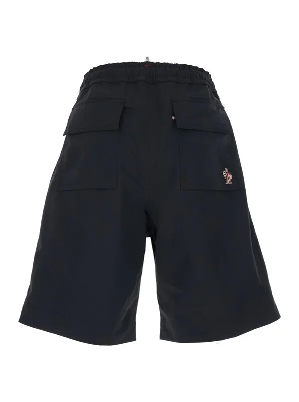 Moncler Tech Fabric Bermuda Shorts