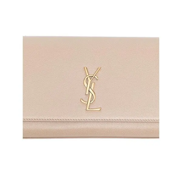 Saint Laurent Calf Leather Clutch Bag