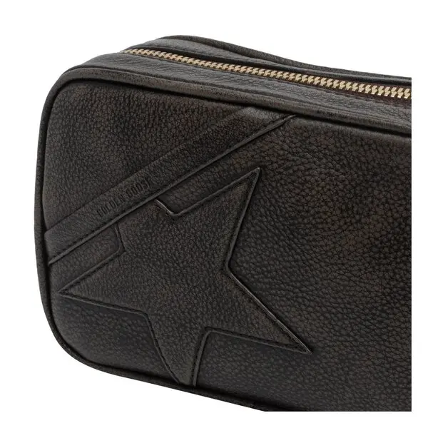 GOLDEN GOOSE Mini Star Crossbody Bag - Brown