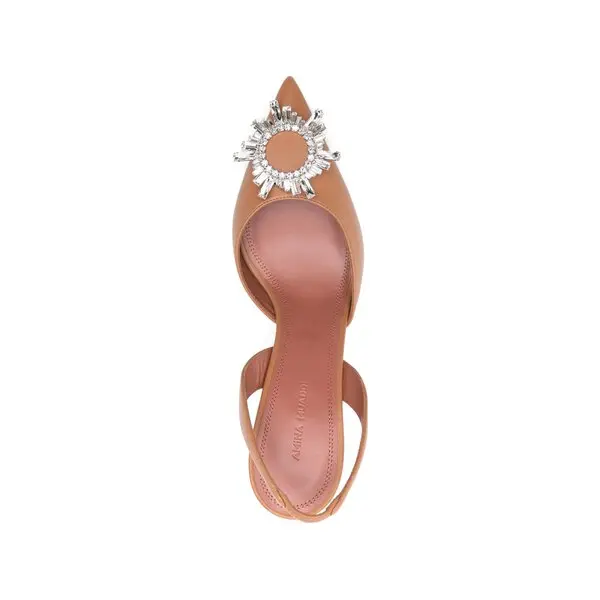 Amina Muaddi Neutrals Shoes