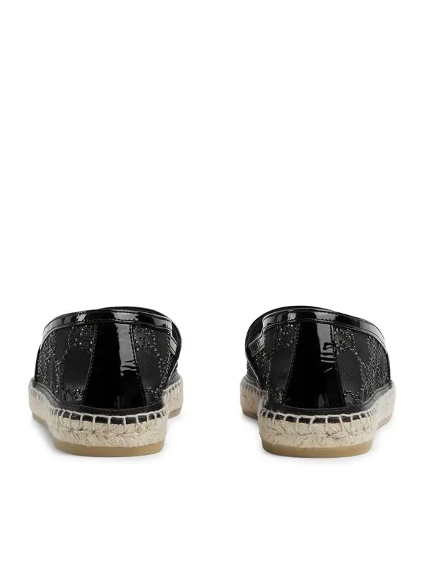 Gucci Espadrilles With Gg Crystals