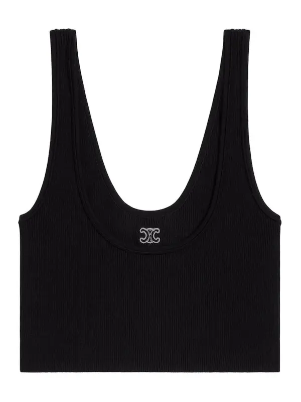 Celine Triomphe Cotton Top