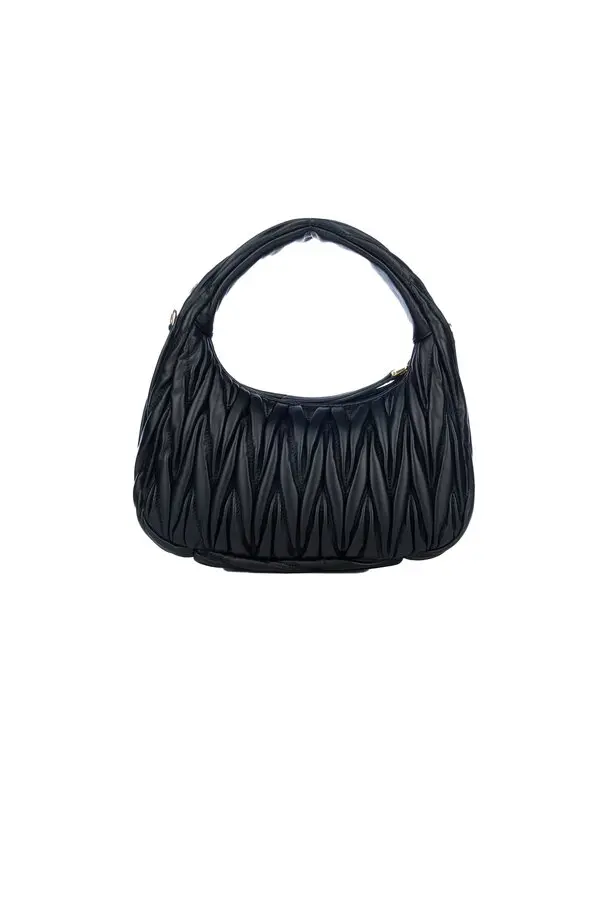 Miu Miu Quilted Handbag With Gold Tone Logo - Multicolor