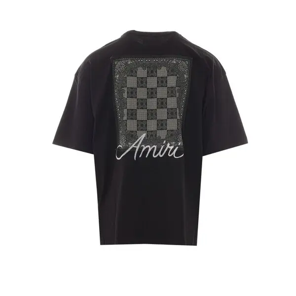 Amiri Ma Check Patch Skate T-shirt