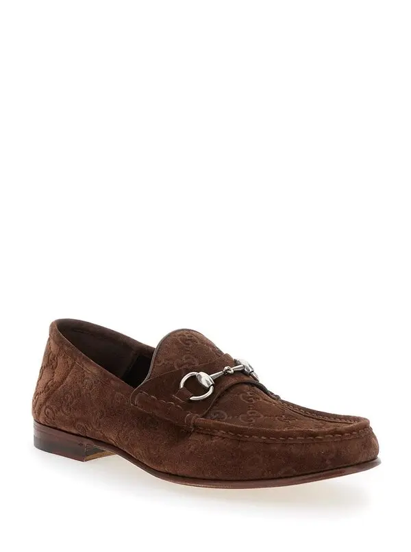 Gucci Horsebit 1953 Loafers In Gg Canvas - Multicolor