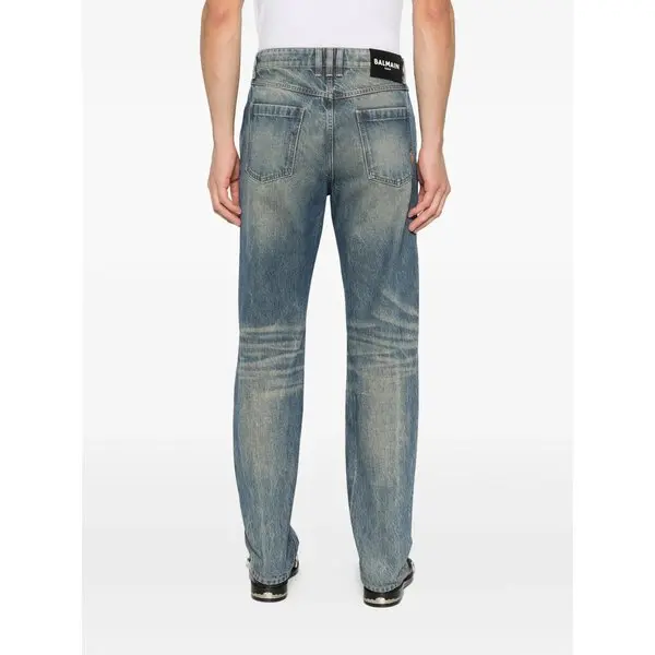 Balmain Denim Regular & Straight-leg Jeans