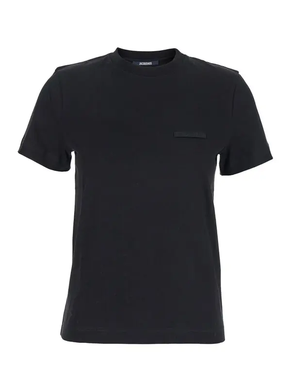 Jacquemus Le T-shirt Gros Grain" Cotton T-shirt - Multicolor