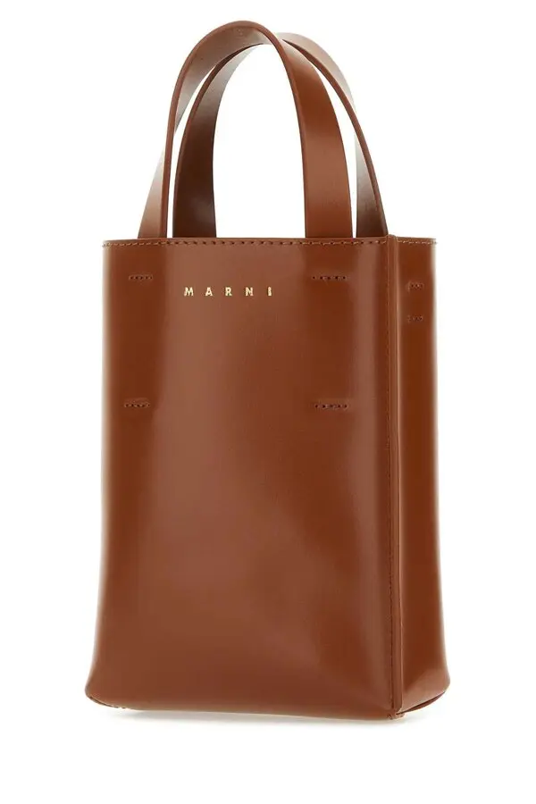 Marni Leather Nano Museo Handbag