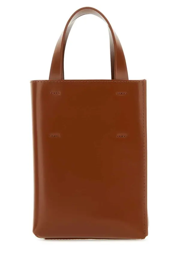 Marni Leather Nano Museo Handbag