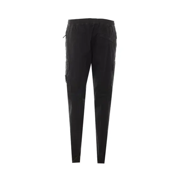 Stone Island Logo Track Pants - Black