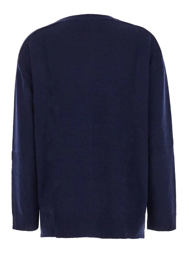 P.a.r.o.s.h Cashmere And Wool Crewneck Sweater - Multicolor
