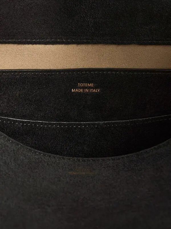 TOTEME T-lock Suede Bag