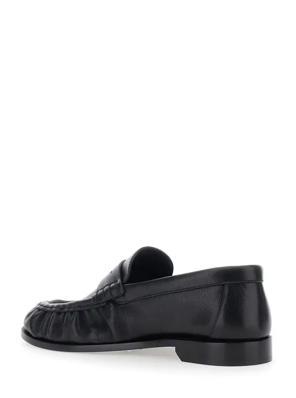 Saint Laurent Le Loafer In Leather - Black