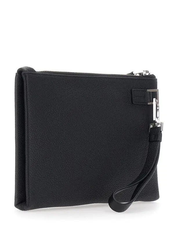 TOM FORD Zip Metal Leather