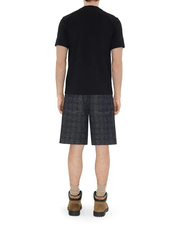 Burberry Cotton T-shirt With Front Logo