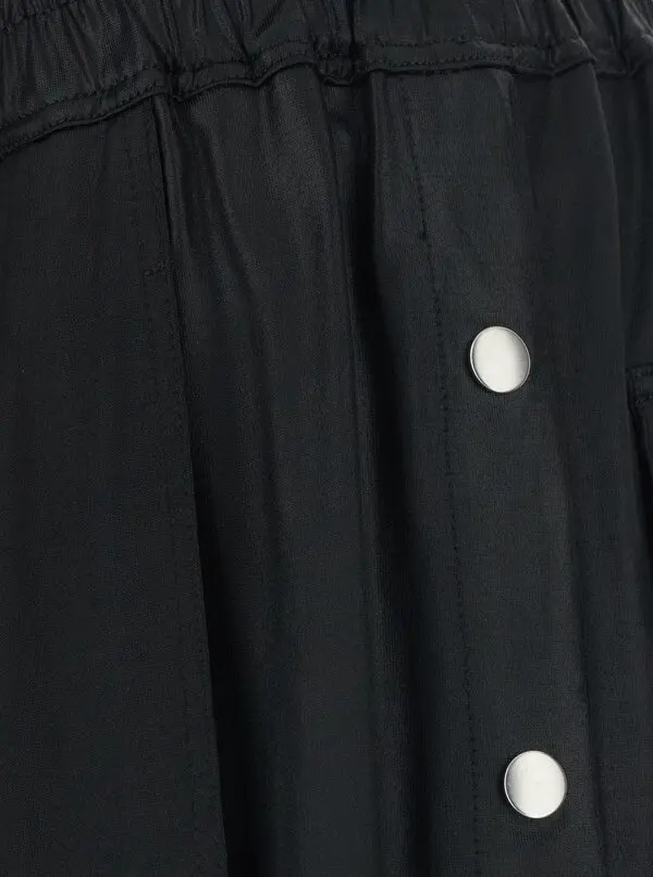 Rick Owens Tech Fabric Drawstring Shorts