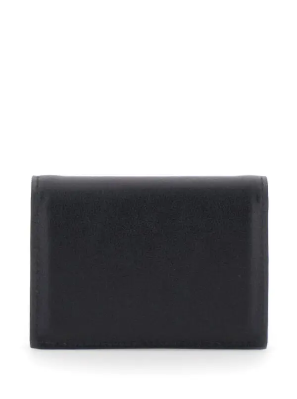 Givenchy Cardholder 'antigona' With Logo Lettering Embossed On The Front In Black Leather For - Multicolor