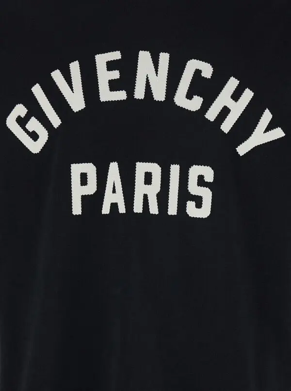 Givenchy T-shirt With Maxi Logo Lettering On The Front In Cotton For