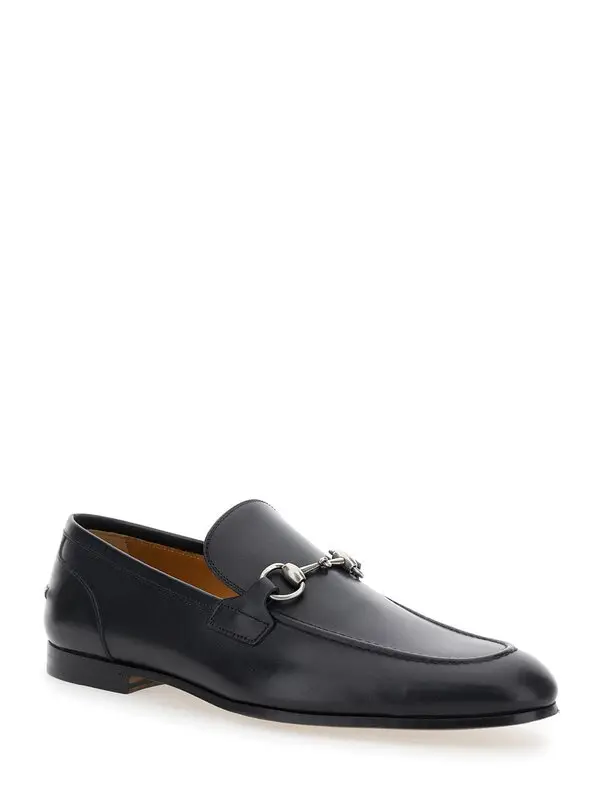 Gucci Leather 'jordan' Loafers For