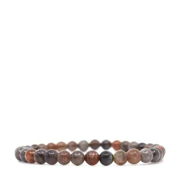 Shar Oke Brown / Black Red, Brown & Black Sunstone Bracelet