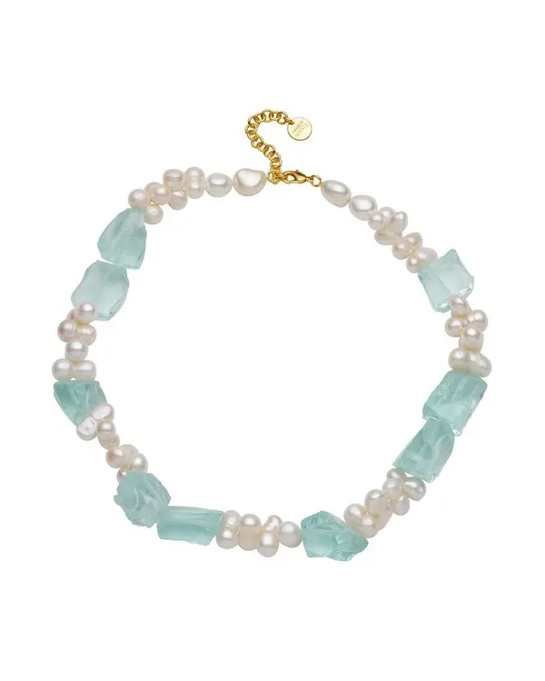 AMBER SCEATS Dunia Necklace - Blue