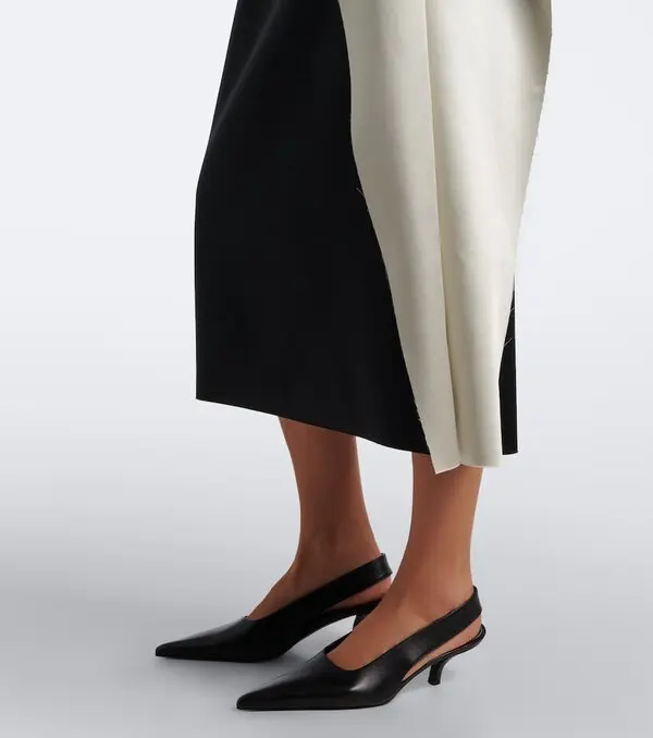 RÓHE Draped One-shoulder Satin Cocktail Dress