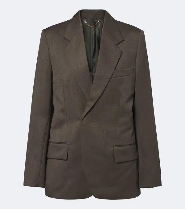 Victoria Beckham Virgin Wool Twill Blazer