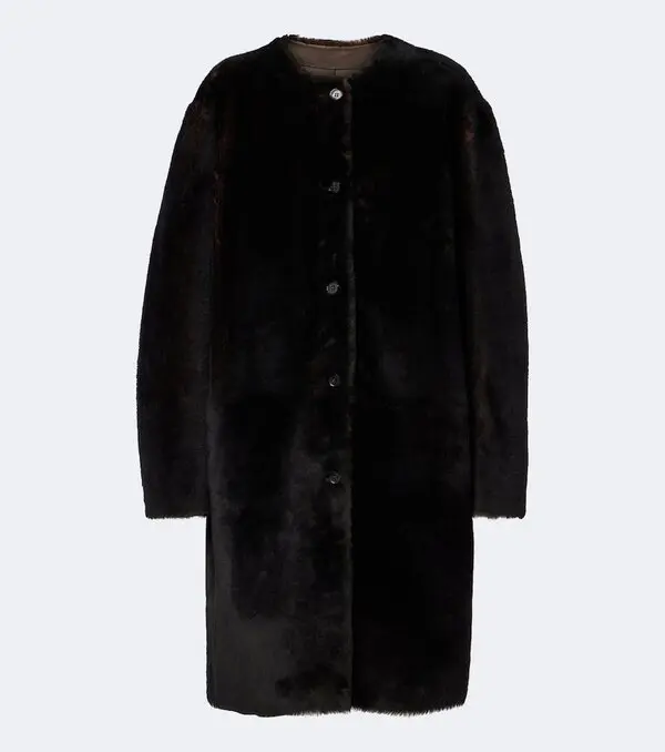 Loulou De Saison Elba Reversible Shearling Coat